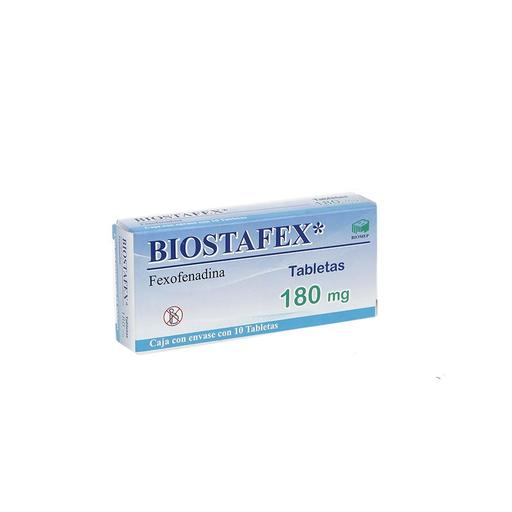 Biostafex Fexofenadina Tabletas 180Mg Caja Con 10 – Marcran