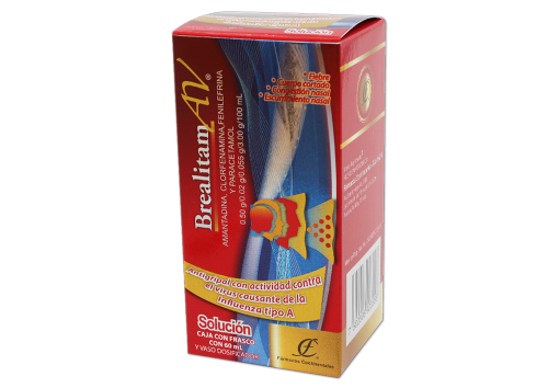 Brealitam Av 60 MlAmantadina, Clorfenamina, Fenilefrina, Paracetamol ...